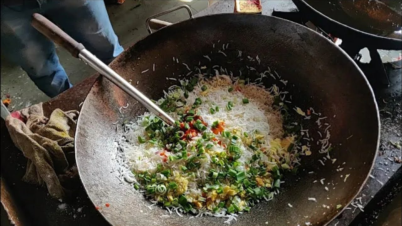 Chicken Chopper Rice Recipe | Chinese Recipe | Street Food | Mumbai ...