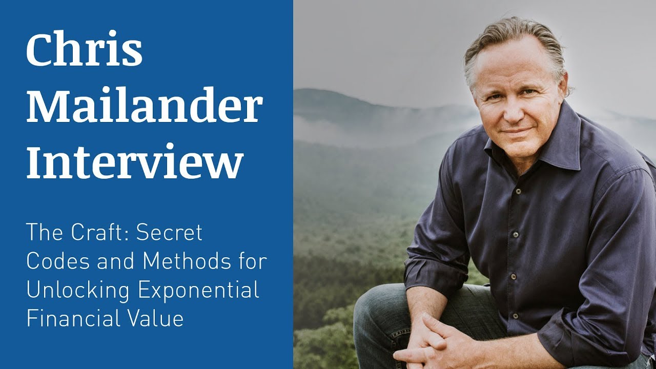 CHRIS MAILANDER INTERVIEW – Secret Codes and Methods for Unlocking ...