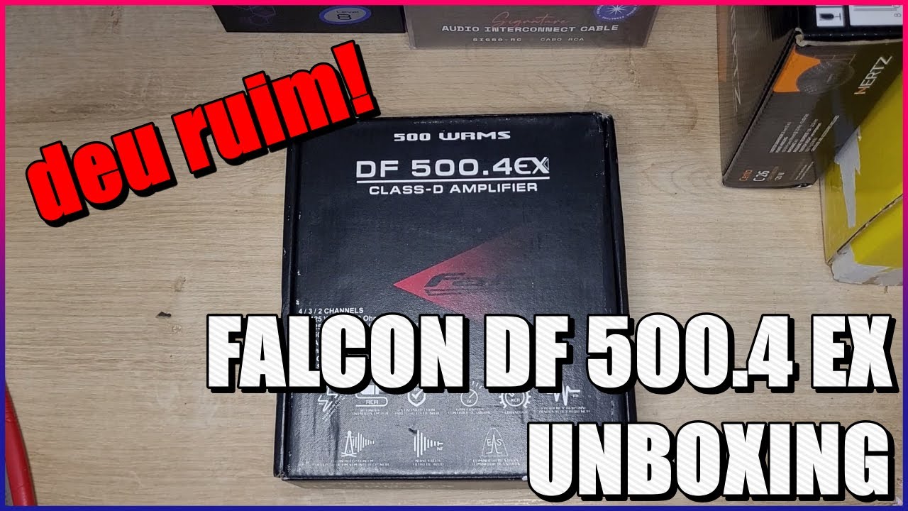 FALCON DF 500.4 EX - UNBOXING - YouTube