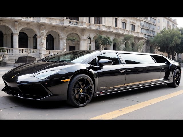 Lamborghini Aventador Limo Interior