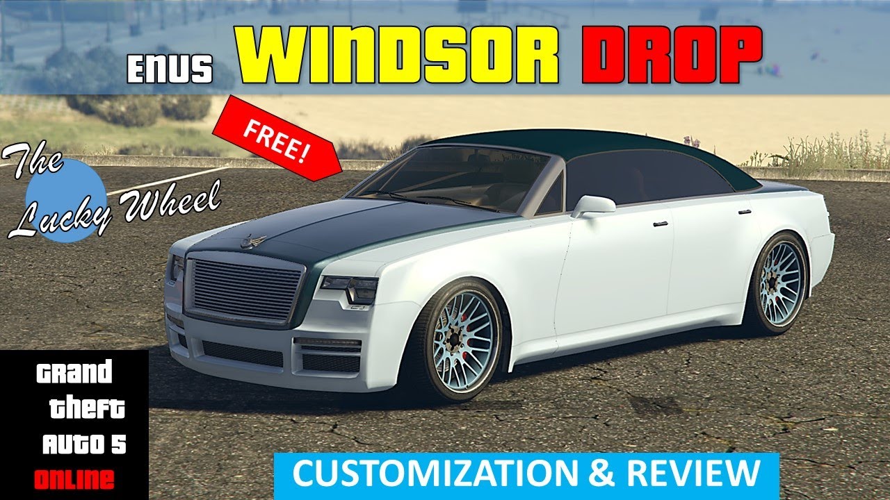 Enus Windsor Drop (Rolls Royce Wraith) Best customization & Review (GTA ...
