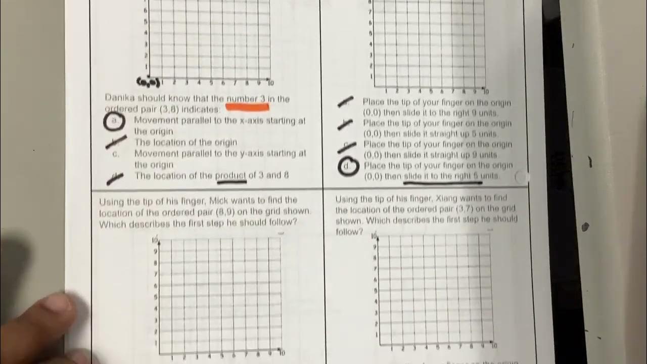 Problem Solving Using Coordinate Grids - YouTube