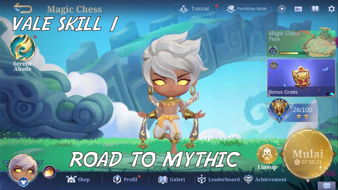 #magicchessindonesia | Road to Rank Mythic Magic chess - YouTube