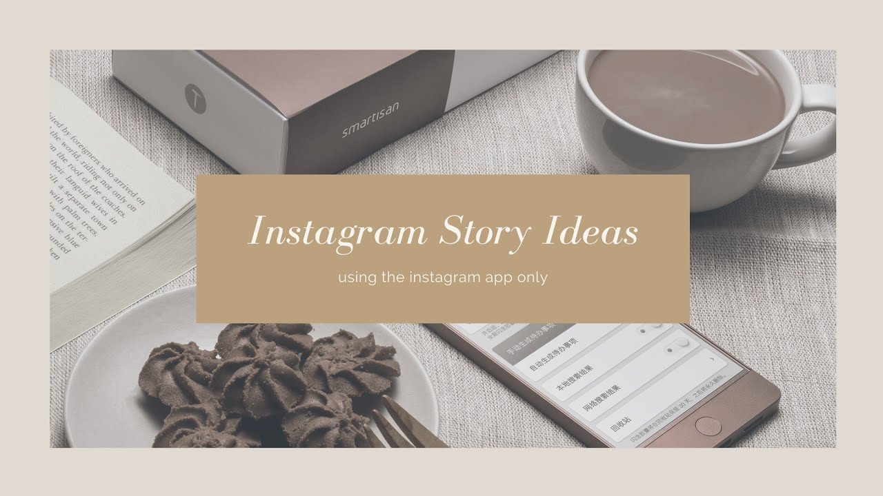 5 CREATIVE INSTAGRAM STORY IDEAS || using the IG app only - YouTube