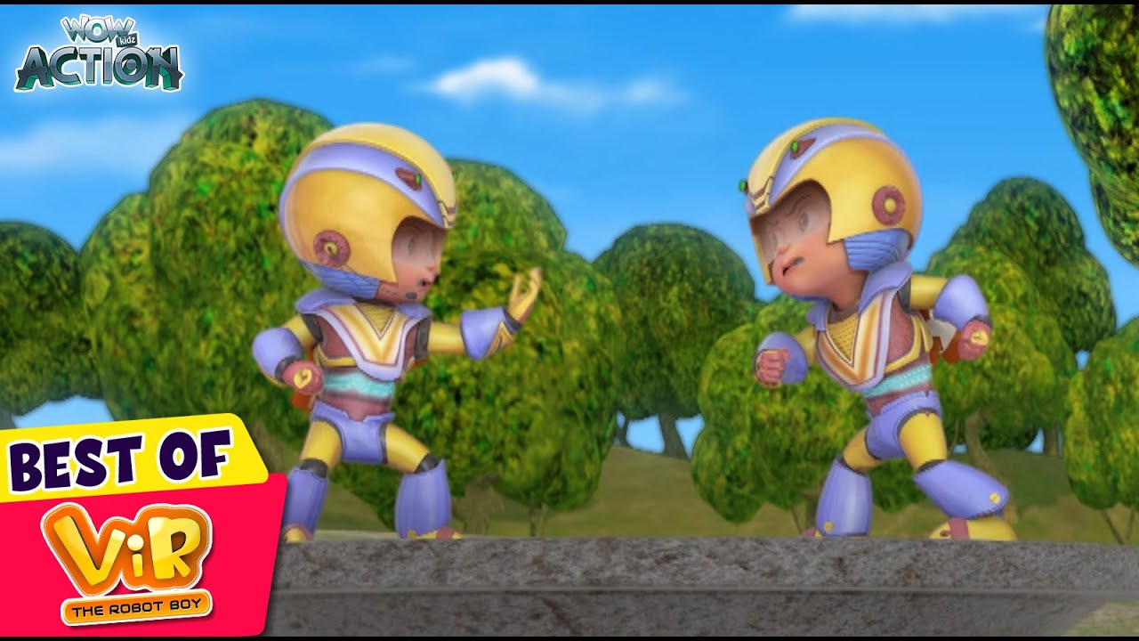 Vir and Fighting रोबोट्स! | Best Of Vir | 131 | Hindi Kahani | Wow Kidz ...