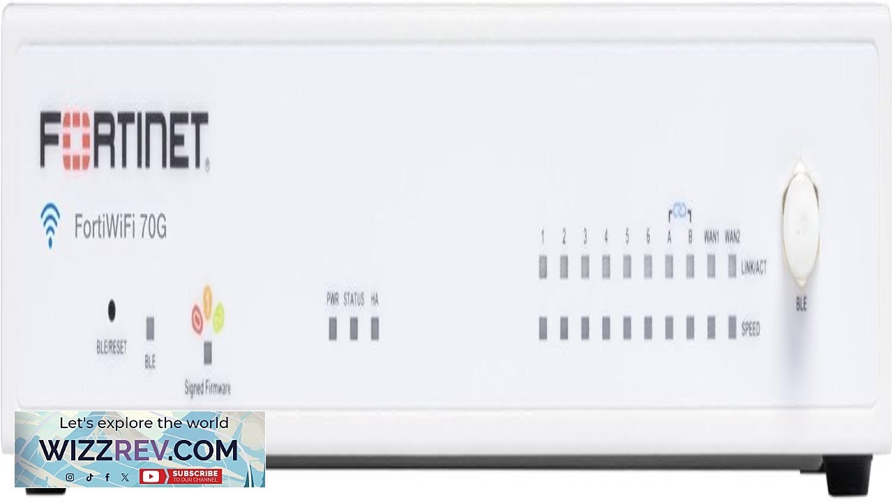 Fortinet FortiWiFi 70G Secure Wireless Firewall and 5 Year Enterprise ...