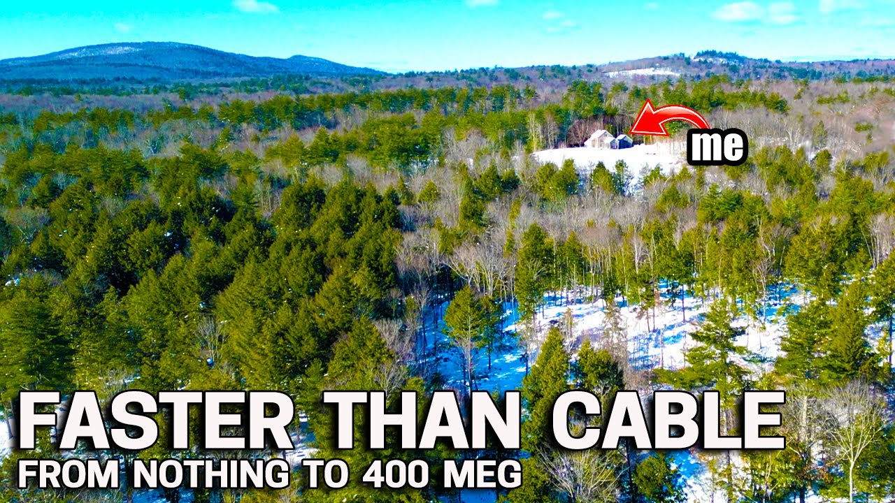 How I Get the Fastest Internet Speeds Living in the middle of Nowhere ...