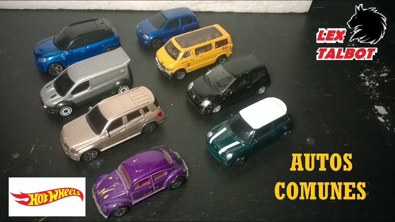 Autos normales Hotwheels - YouTube