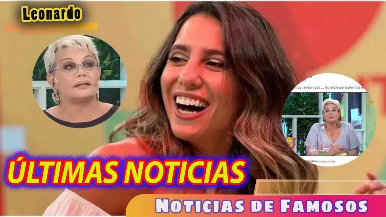 Así fue el inesperado momento en el que Cinthia Fernández se enteró que ...