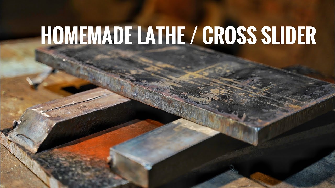 Homemade Lathe / Carriage and Cross Slider #part6 - YouTube