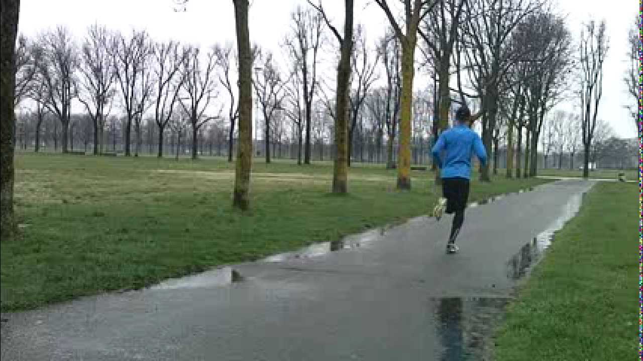 Running slow motion #2 - YouTube