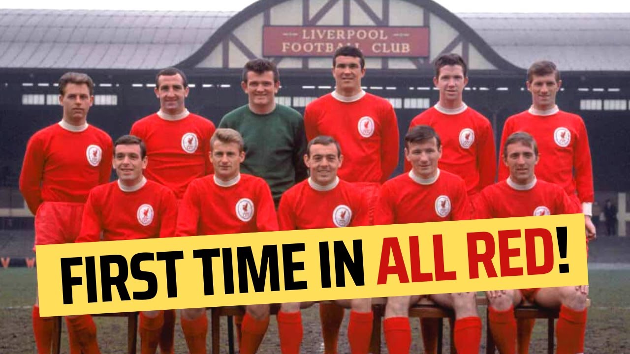 The FIRST time Liverpool wore ALL RED - "You look 7ft tall!" - YouTube