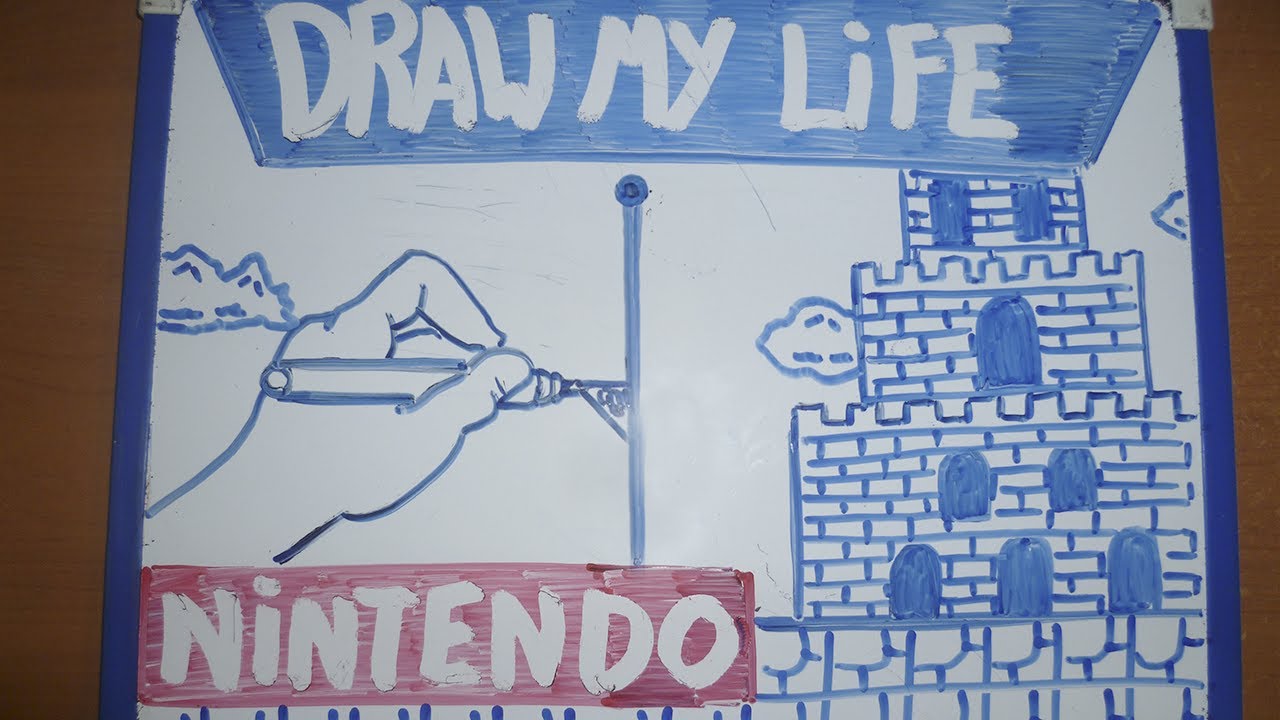 Draw my Life Nintendo - La Historia de Nintendo | NDeluxe - YouTube