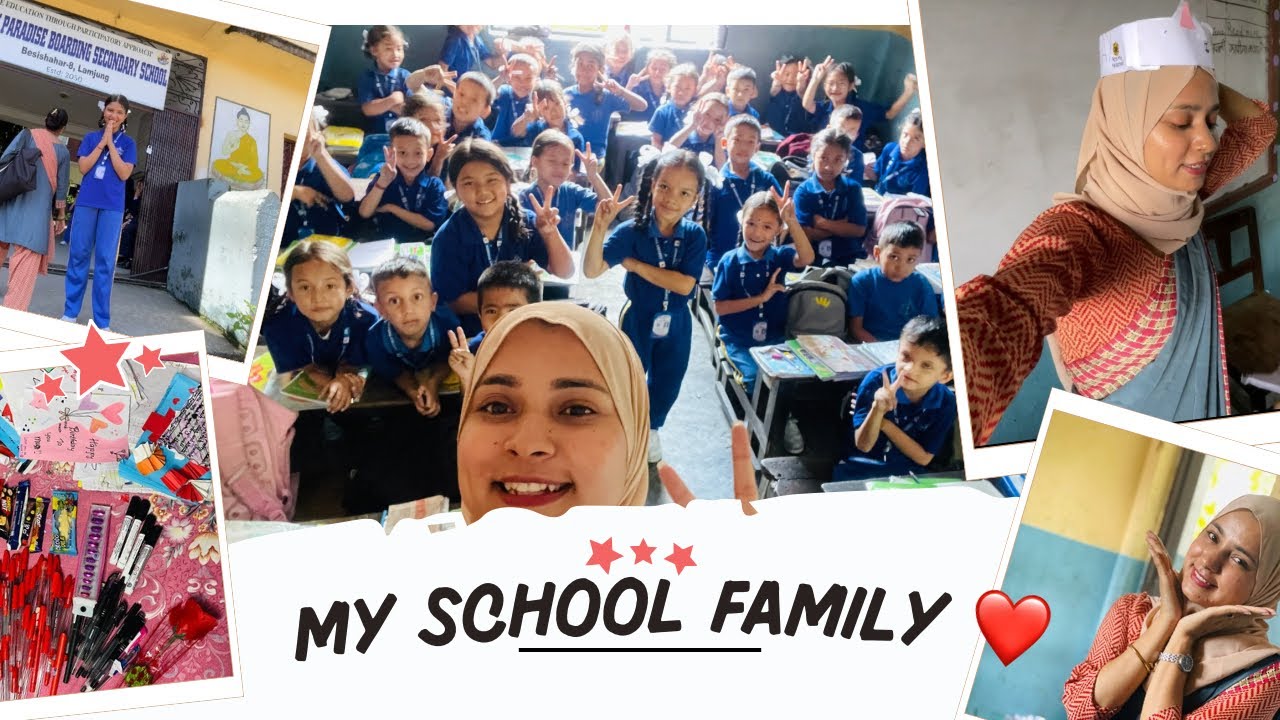 Birthday Vlog Part-1 ️| They made my day ️| Students and Teacher ...