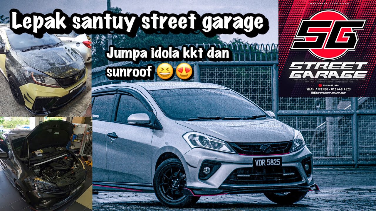 PERODUA MYVI G3 1.3x | TUKAR DIFFUSER? | JUMPA IDOLA MG3 SUNROOF & KKT ...