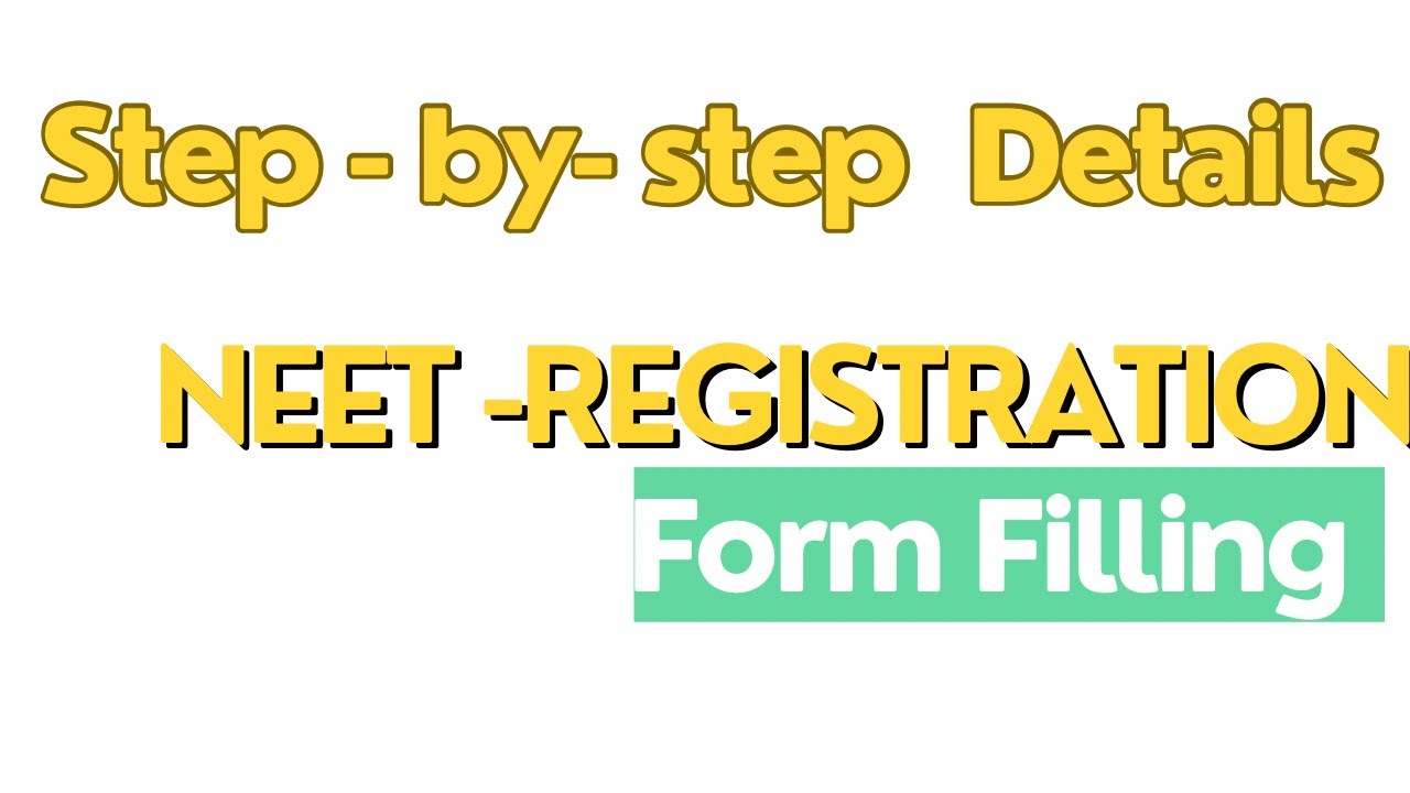 No More Mistake - Step by step NEET UG Registration Form details, Uttar ...