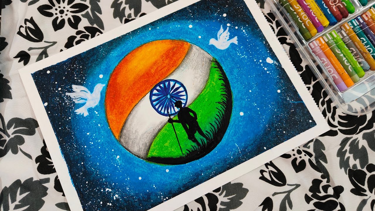 Republic Day Tutorial Easy Step By Step For Beginners 🧡🤍💚 ...