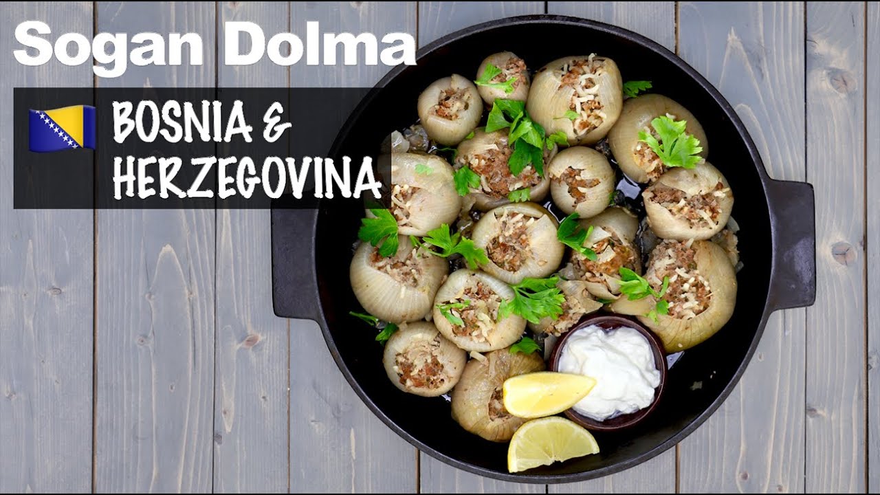 How to make Sogan Dolma | Bosnia & Herzegovina | 1-min Recipe Video # ...