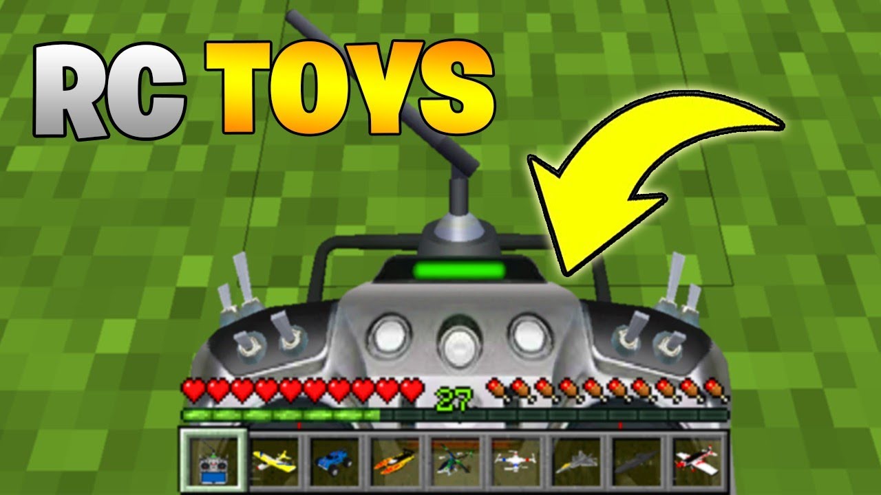 Playing Remote Control Car In Minecraft - YouTube