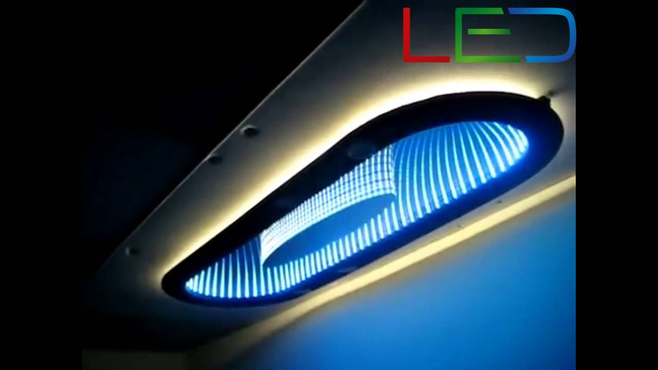 LED TAVAN AYNA - YouTube
