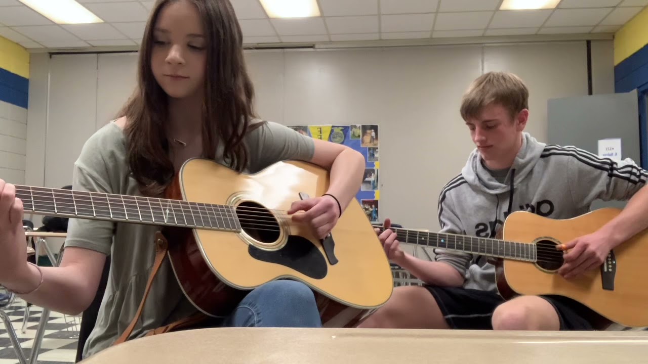 Dust In The Wind- Arielle Evans and Caleb Coots - YouTube