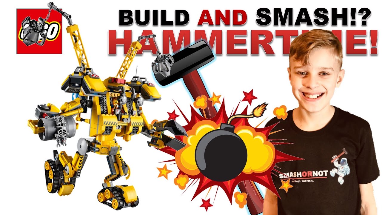 LEGO Smash or not! Will the Lego Movie Robot be crushed - or not ...