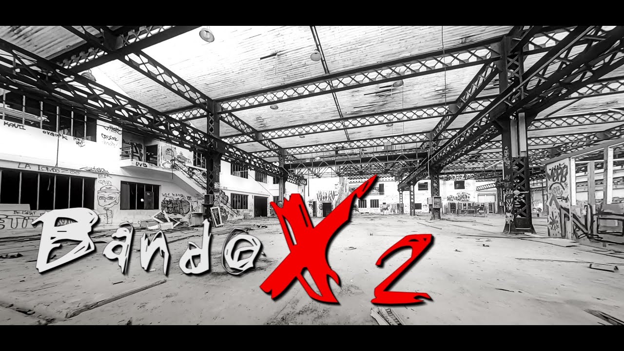 Bando X 2 : Cinewhoop chasing in an huge bando - YouTube
