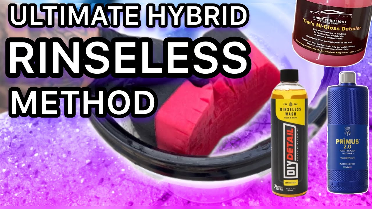 BOOST! Any Rinseless Wash Method That'll Make It Safer - YouTube