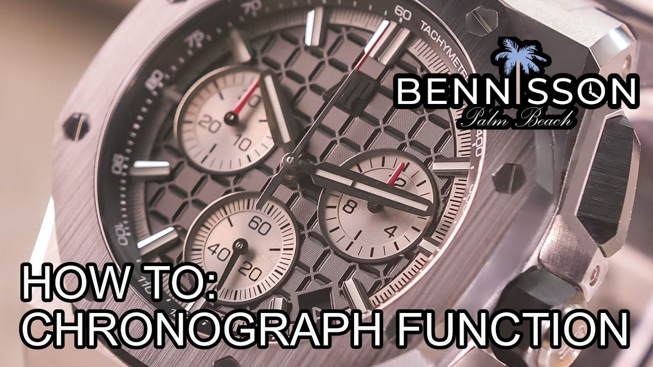 Timepiece Mastery 101: Set A Simple Chronograph - YouTube
