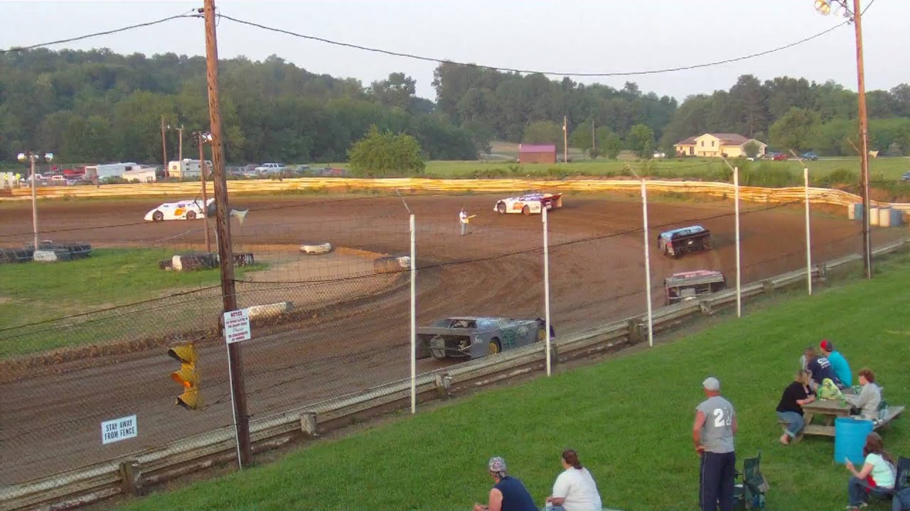 Late Model Heat 3 Lakeville Speedway 5/28/2010 - YouTube