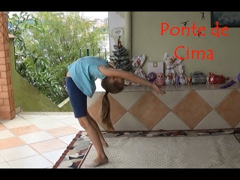 027. Como fazer Ponte de Cima Ginastica Ritmica - How to do Bridge ...