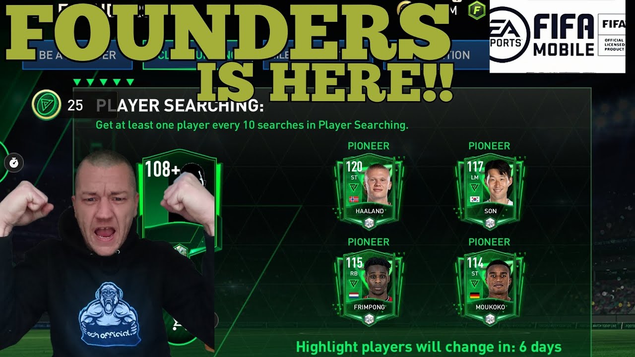FIFA 23 MOBILE!! FOUNDER PLAYERS ARE HERE..GET YOURS TODAY! - YouTube