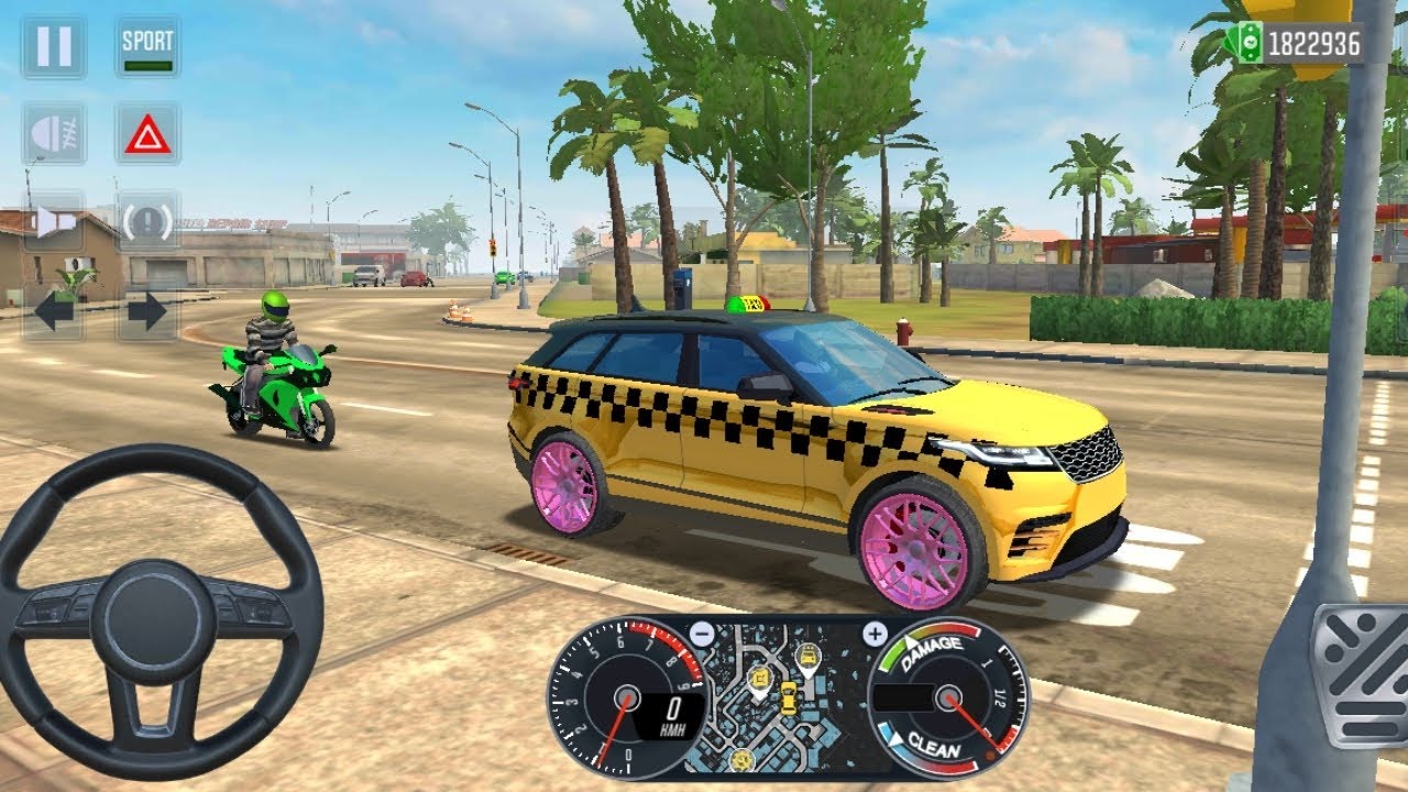 Range Rover Taxi | Taxi Sim 2020 Miami City Wheel Drive Android Games ...