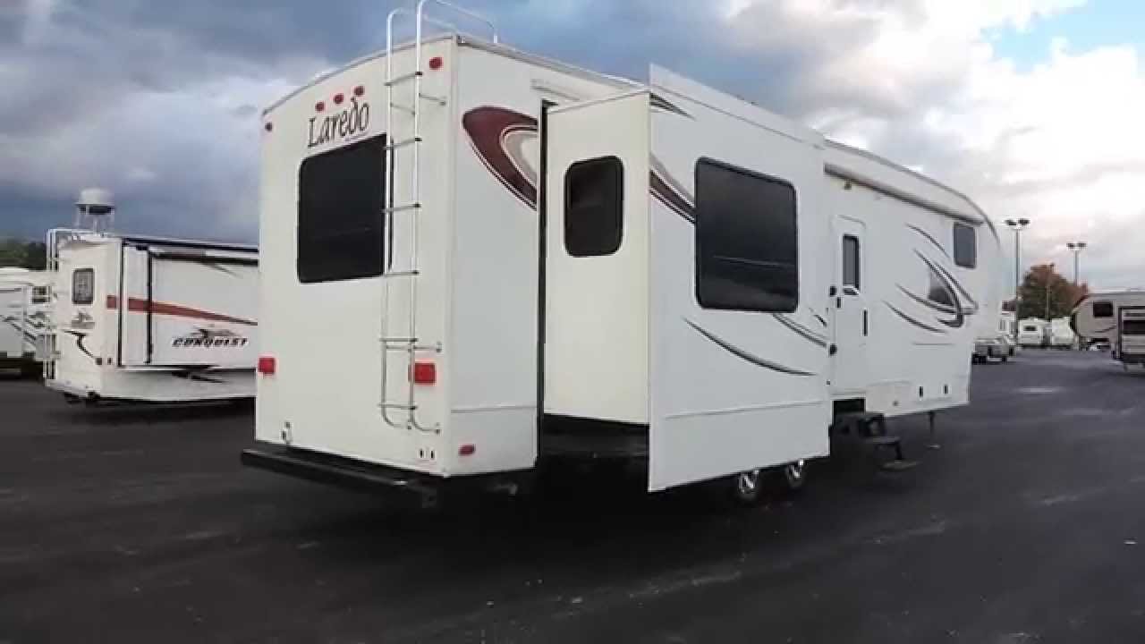 Super Clean 36' 2010 Keystone Laredo 310RE 3-Slides Awesome Floor Plan ...