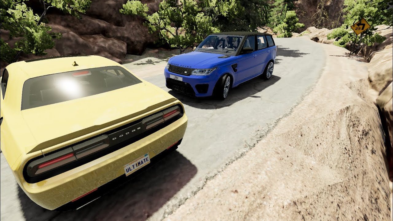 Crashes in USA & Canada 002 (BeamNG.drive) - YouTube
