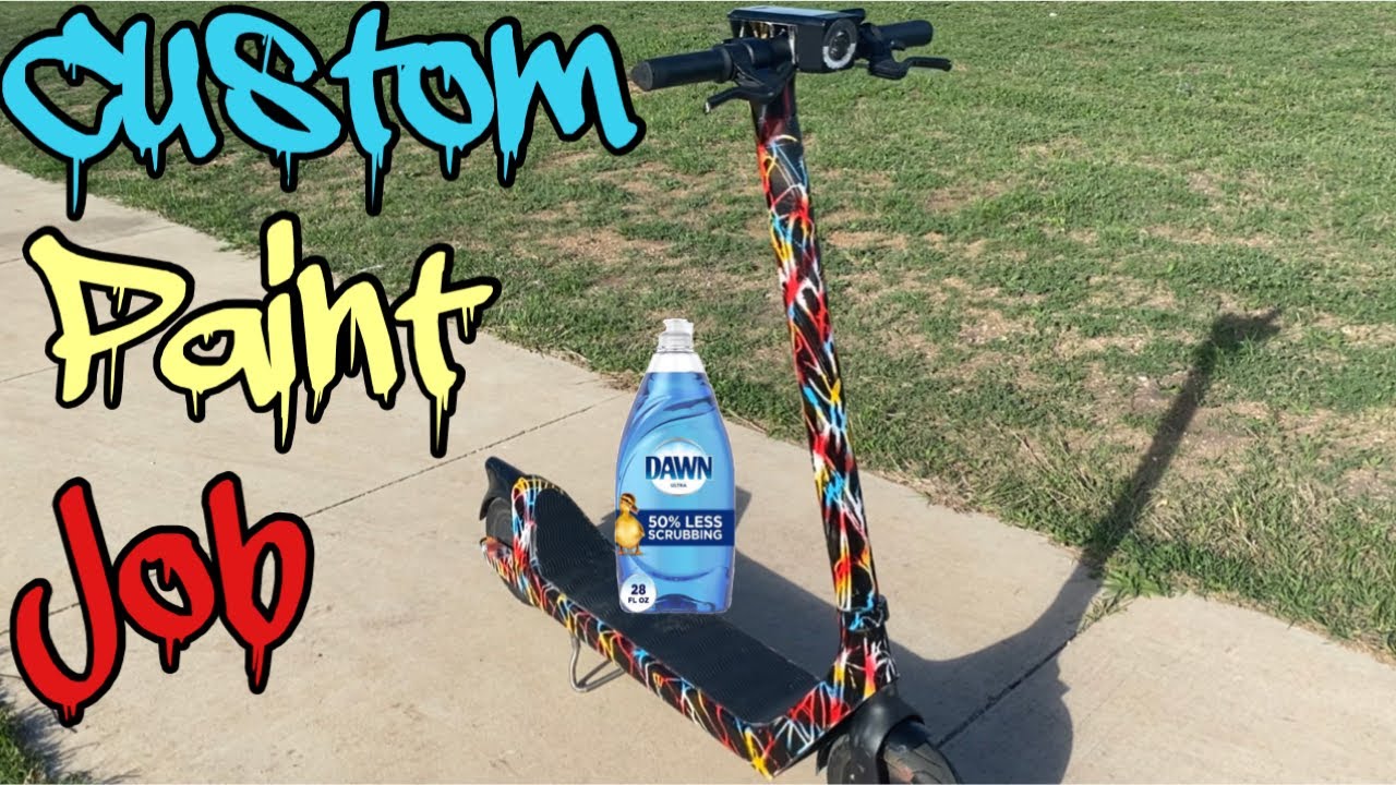 Bird 3 | Electric scooter | paint job | #diy #project - YouTube