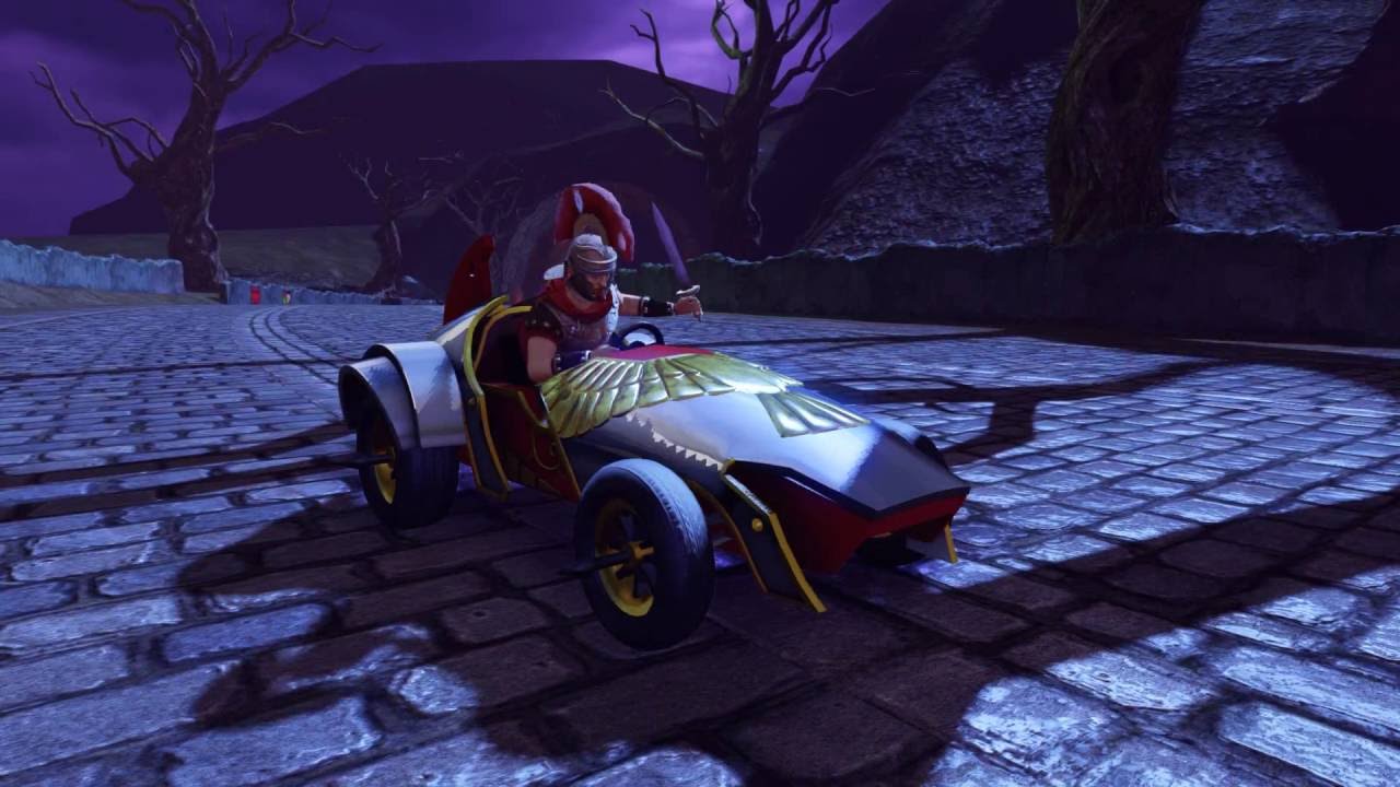 Sonic& All Stars Racing Transformed Graveyard GIG as Willemus - YouTube