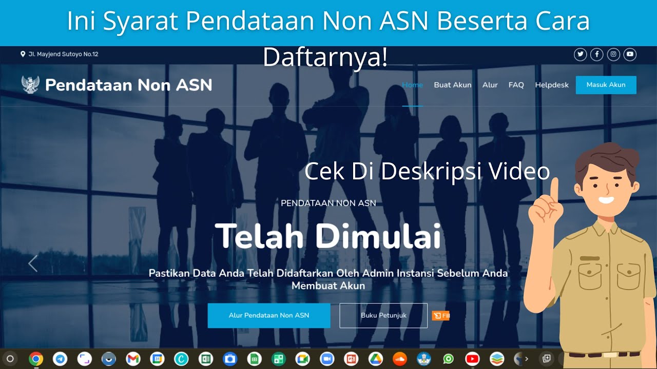 Ini Syarat Pendataan Non ASN Beserta Cara Daftarnya! - YouTube