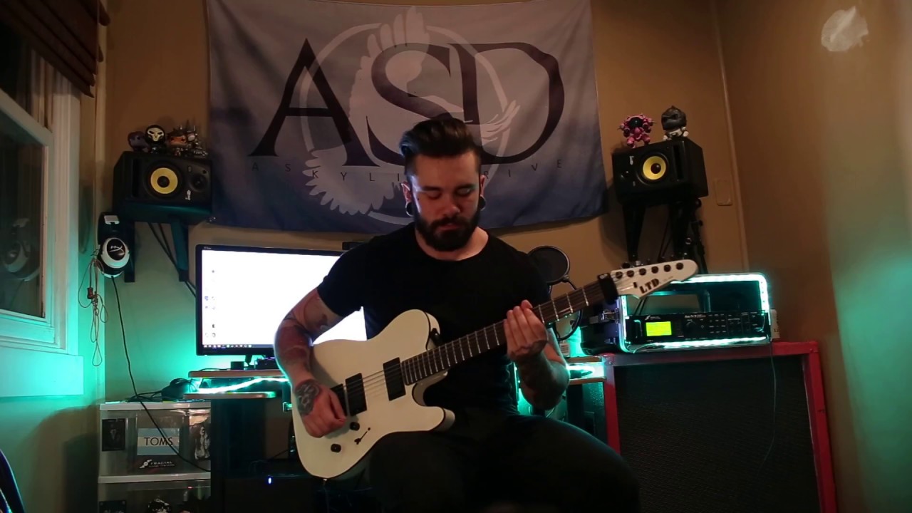 THE WORD ALIVE - RED CLOUDS (Michael Labelle Guitar Cover) - YouTube