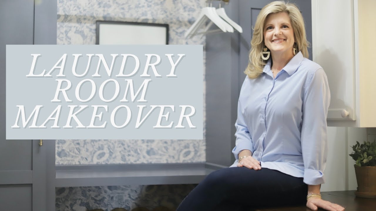 Laundry Room Makeover Pt. 2! | Jennifer Decorates - YouTube