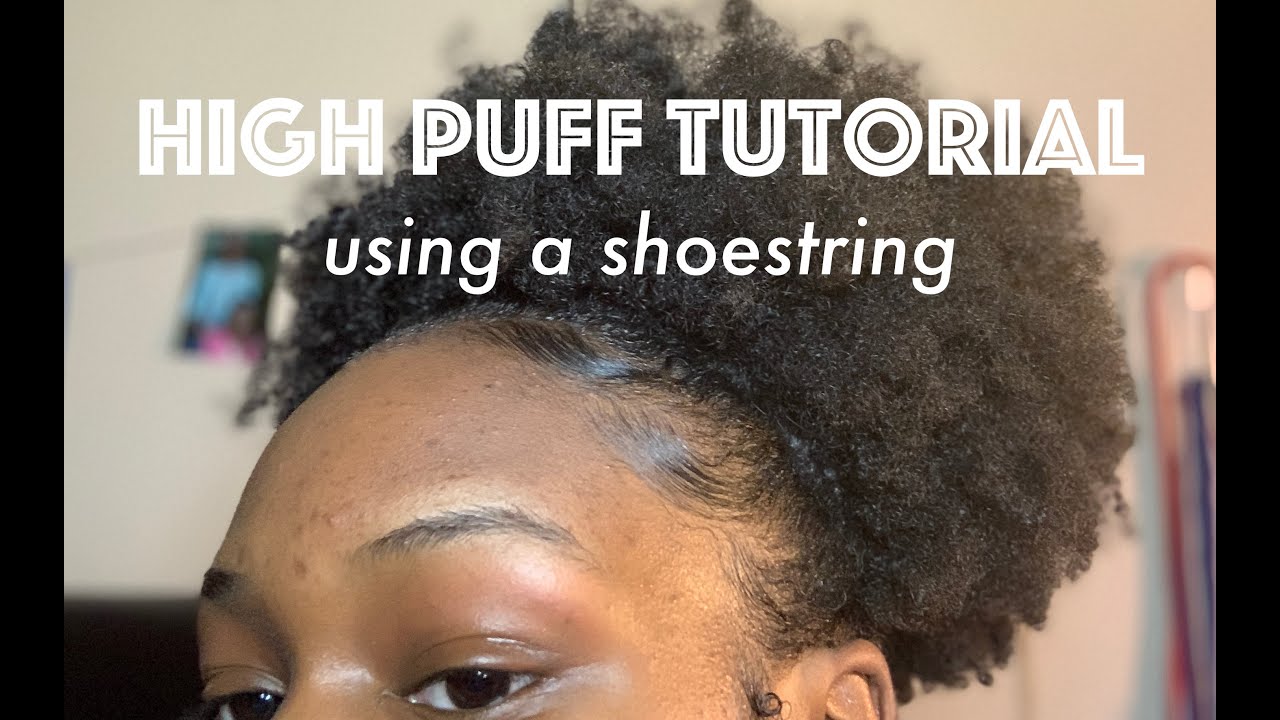 High Puff Tutorial Using Shoestring - YouTube