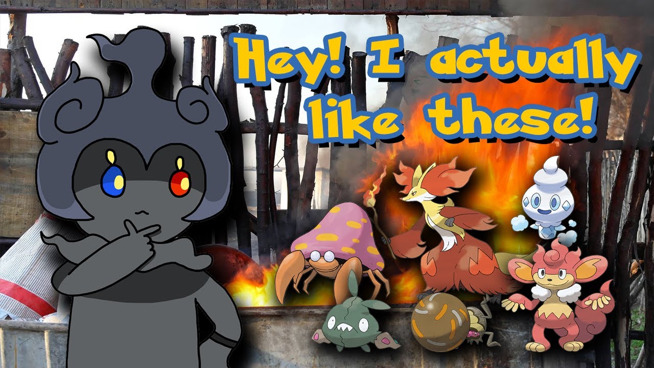 Unpopular Pokémon that I actually like (and vice versa) - YouTube