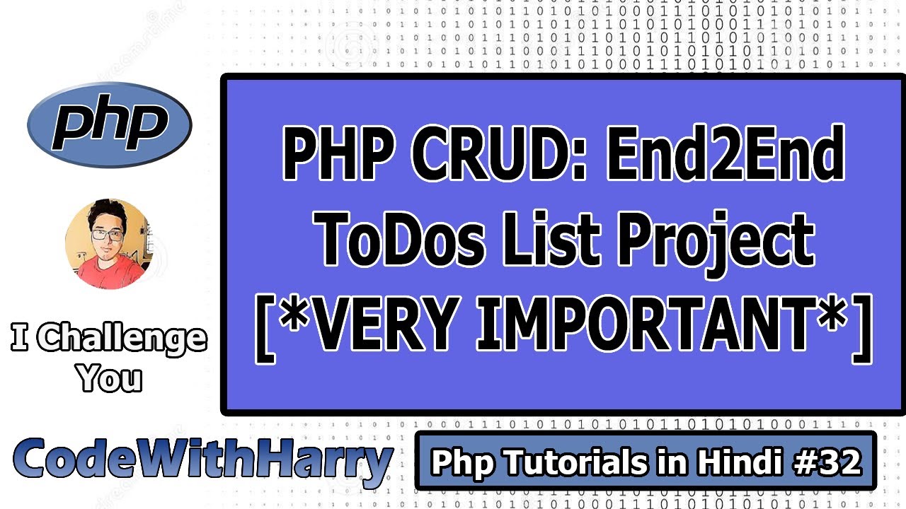 Php Crud Operations Tutorial Using Mysqli In Hindi Select Insert Update Deletephp Tutorial