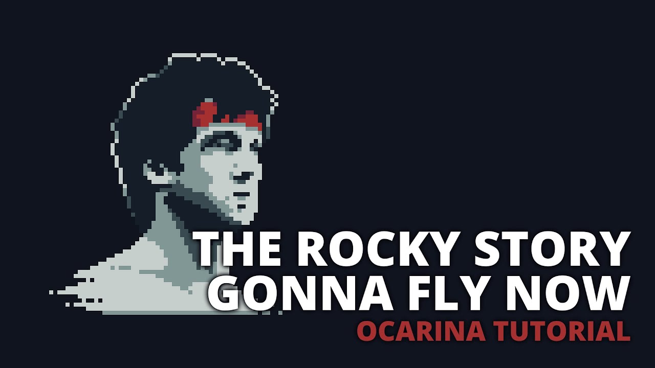 The Rocky Story - Gonna Fly Now - Ocarina tutorial / tabs - YouTube