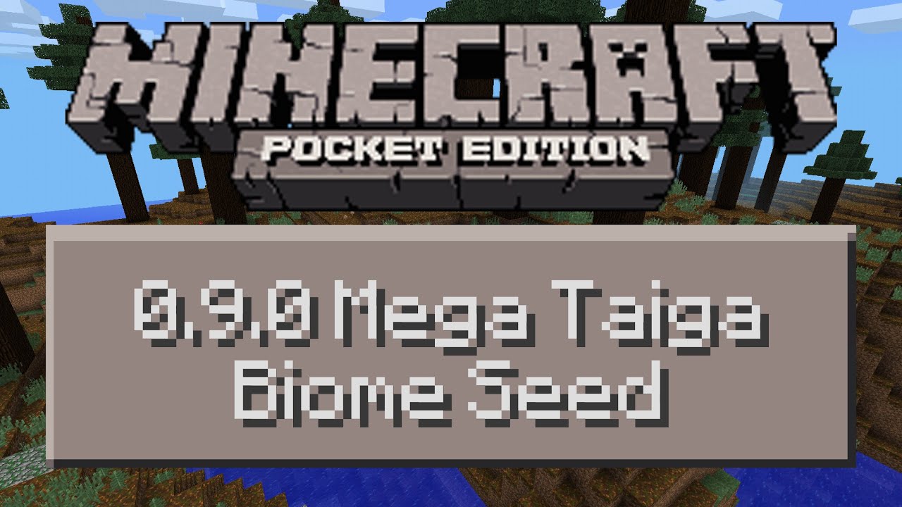 0.9.0 Mega Taiga Biome Seed - YouTube