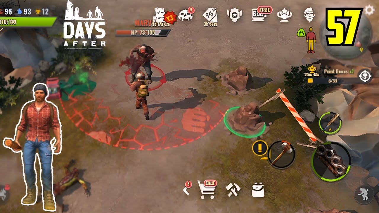Days after survival gameplay | best survival games for android ...