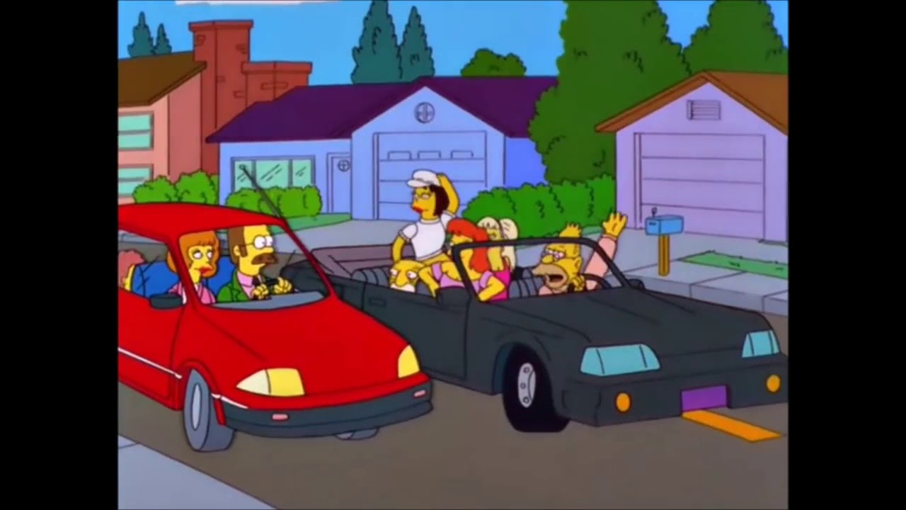 Flanders age The Simpsons - YouTube