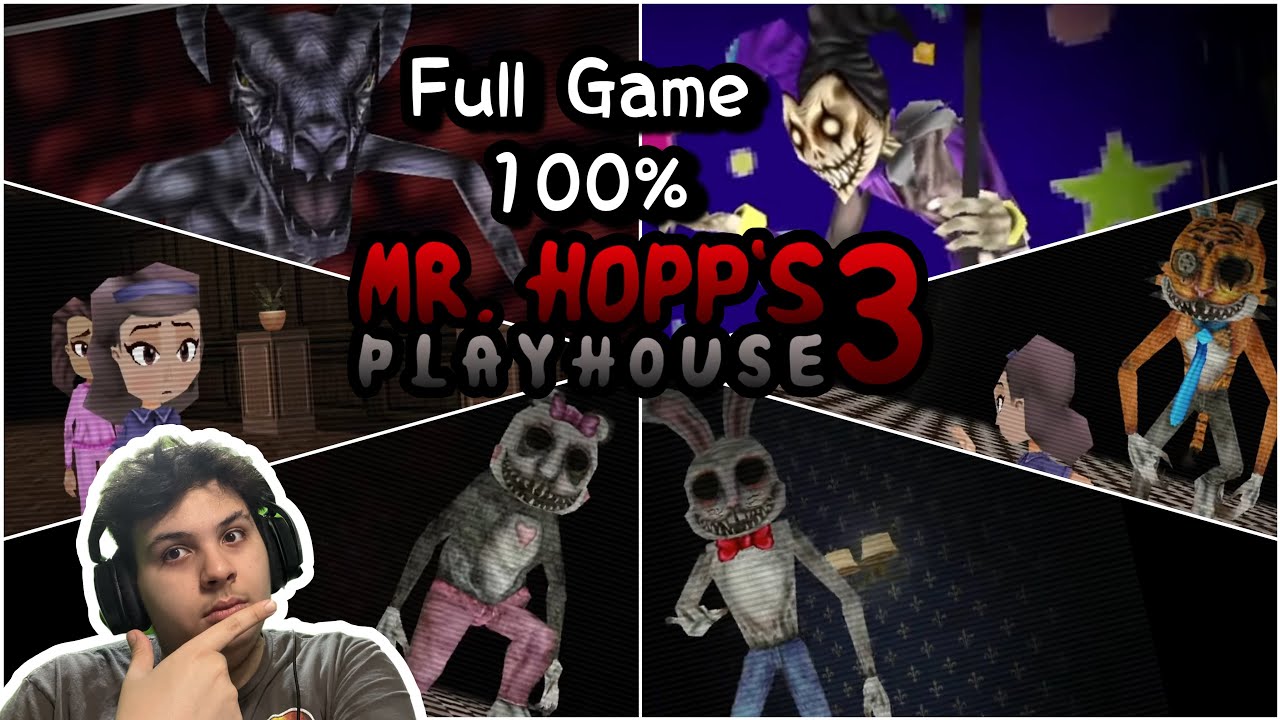 Finally Playing Mr. Hopps Playhouse 3 Full Game 100% With All Endings ...