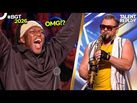 Epic Sax Guy MAKES KSI LOSE IT | BGT 2026