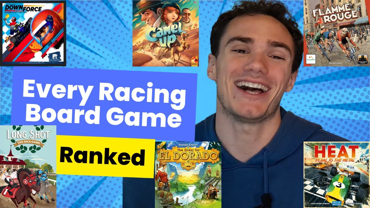 Ranking Every Racing Game | Top 10 Racing Board Games - YouTube